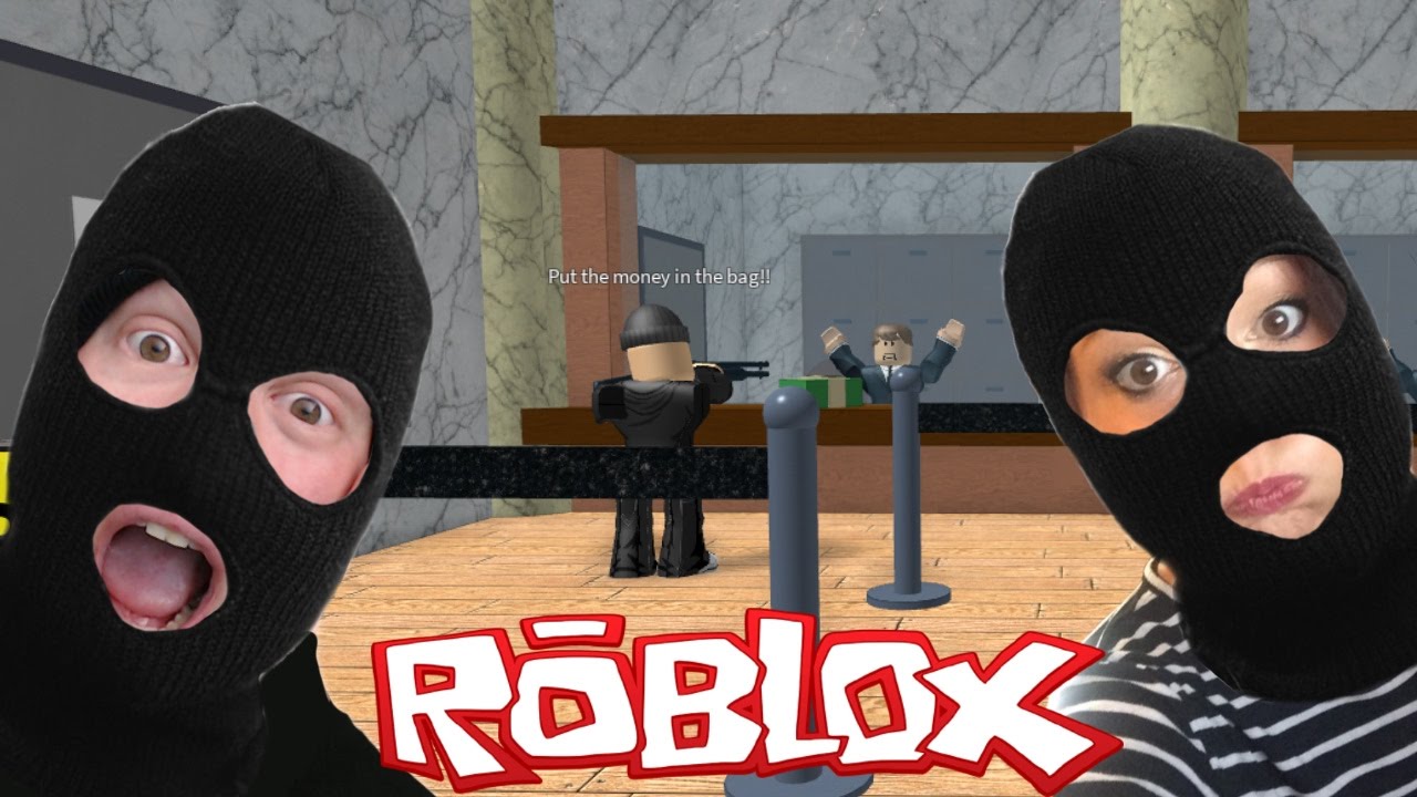 Flamingo Gang - Roblox Rob A Bank Obby - YouTube