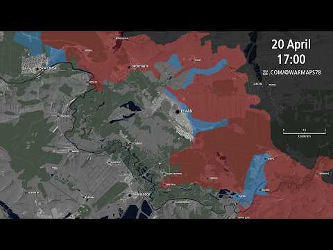 Russian Invasion of Ukraine: Lyman Offensive - Every Day [SEP 18 - APR 20 2026]