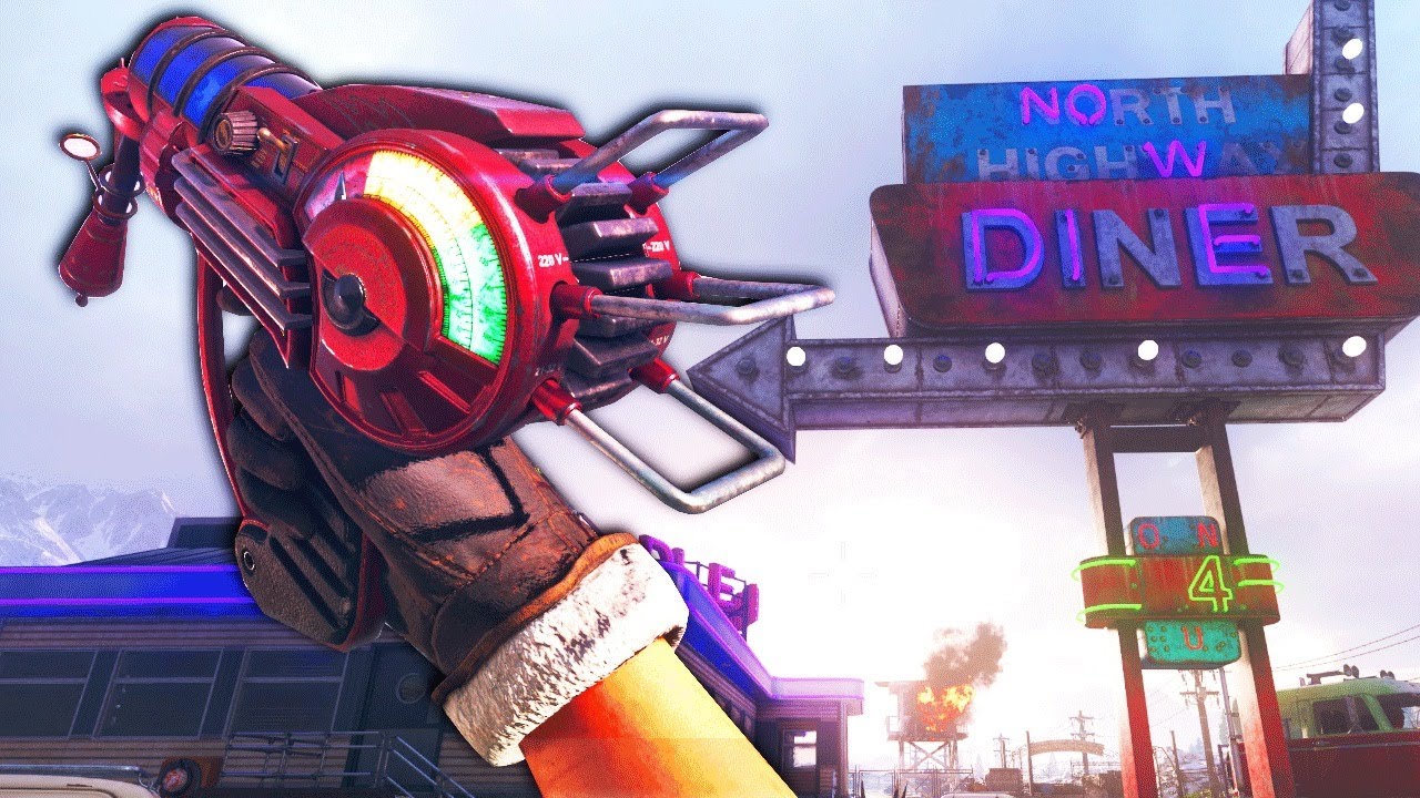 "TRANZIT" DINER REMASTERED... *NEW* ZOMBIE MAP DAYBREAK! - YouTube
