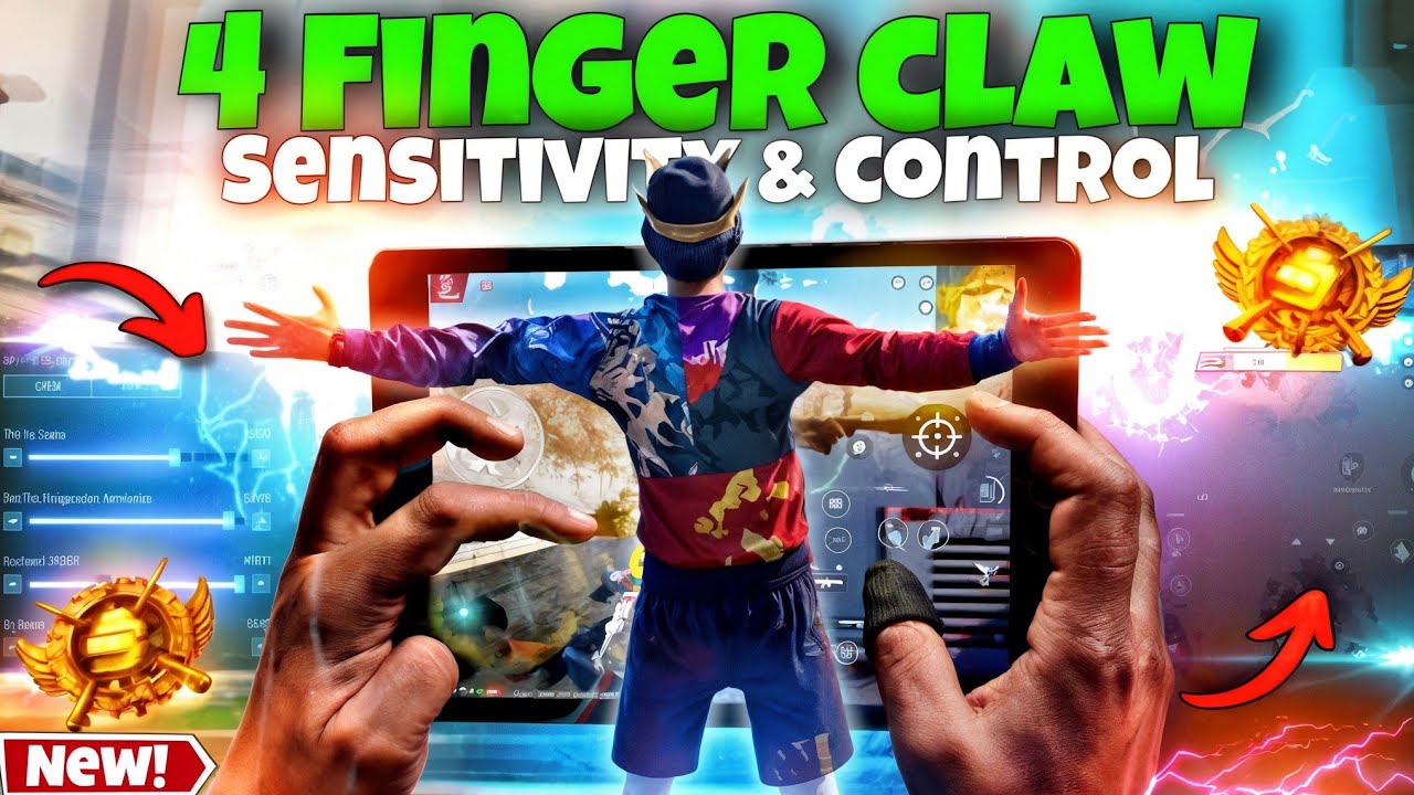 3.7 Update! BGMI iPad SENSITIVITY & 4 Finger CONTROL Code for iPad 9,10 ...