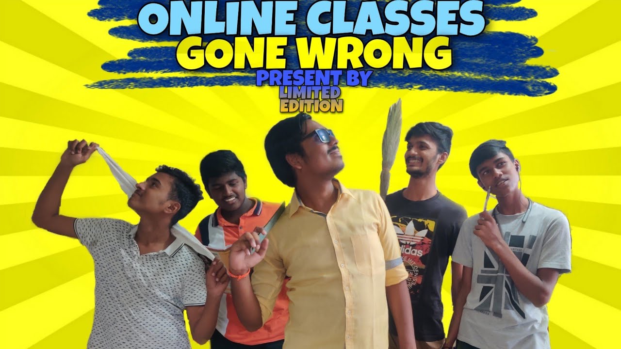 Online class gone Wrong|Students during online class|Funny Online Class ...