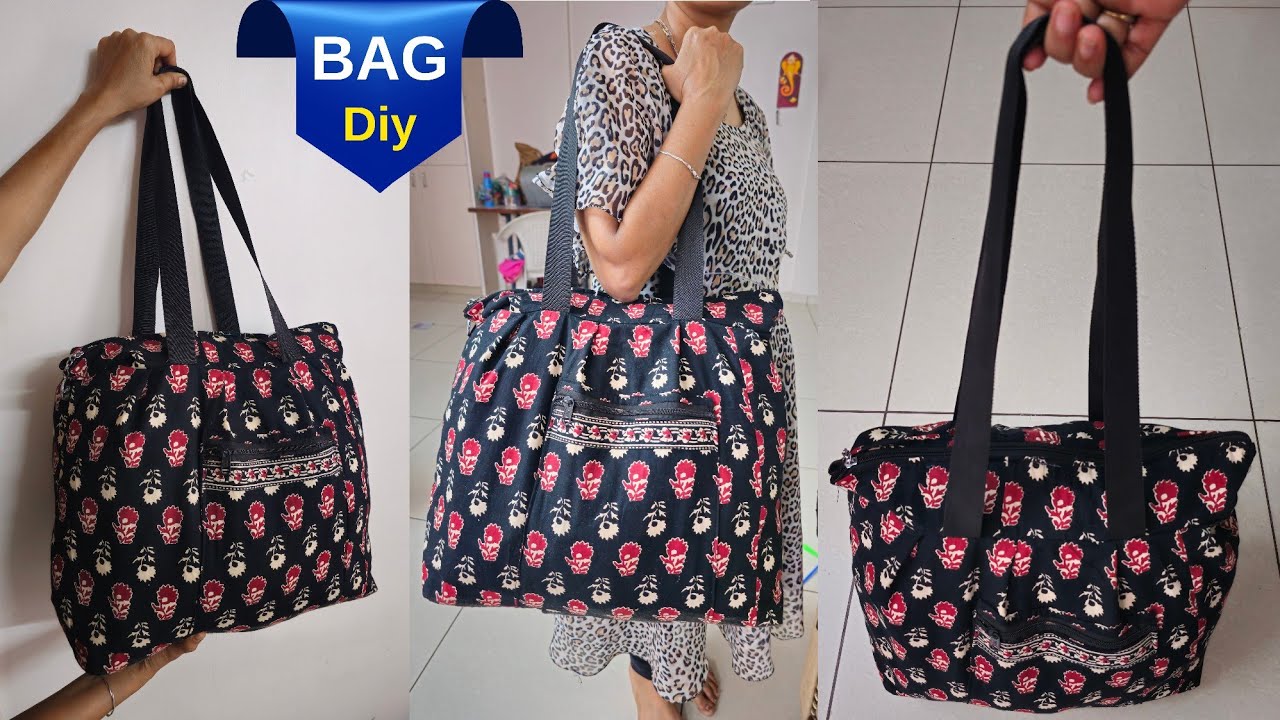 How to Make BIG Size Bag DIY! - YouTube