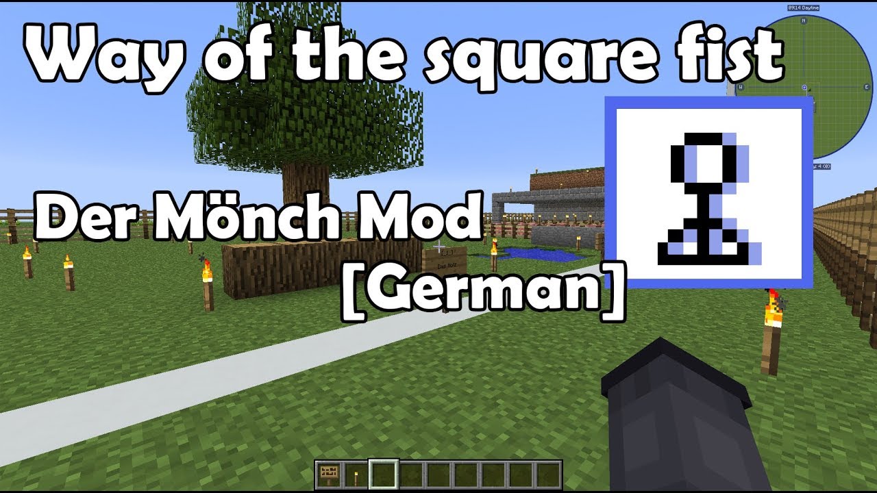 Way of the Square Fist! Monk Mod 👊 Minecraft 1.12 [German] - YouTube