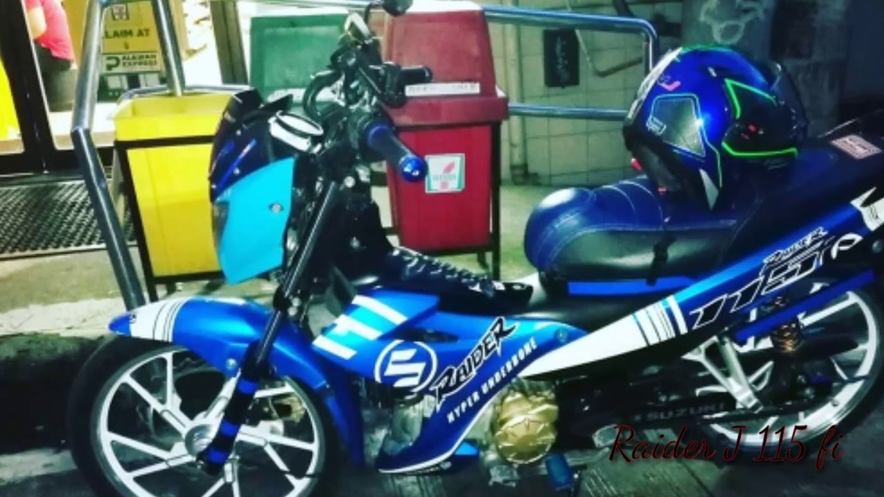 Raider J 115 fi Modified 2018 suzuki - YouTube