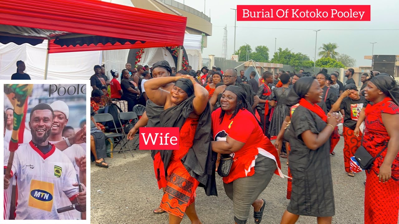 Just In🔥Kotoko Pooley’s Burial😢His Wife Couldn’t Stand After Seeing ...
