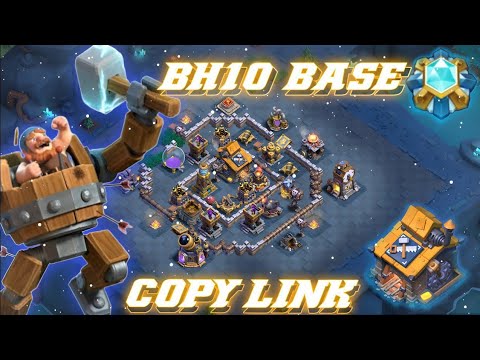 Bh10 Base After Update - UNBEATABLE Layout Link | Builder Hall 10 Best ...