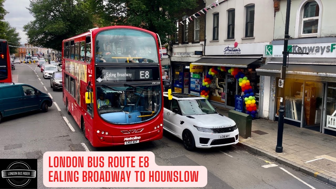 Exploring West London by riding Double Decker Bus E8 Welcome aboard ...