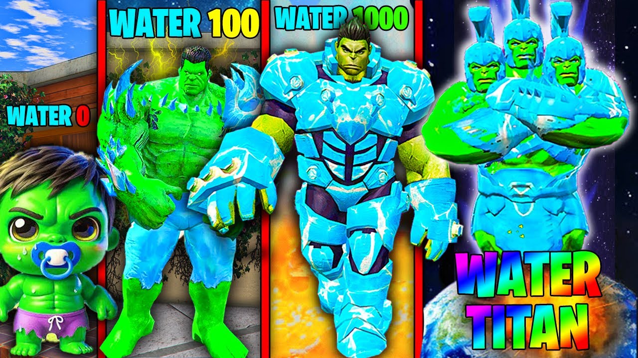 FRANKLIN Upgrading HULK To WATER HULK In GTA 5! - YouTube