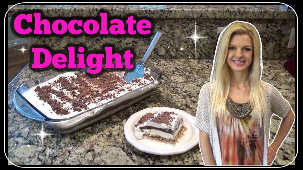 Chocolate Delight | 4 Layer Dessert Recipe - YouTube
