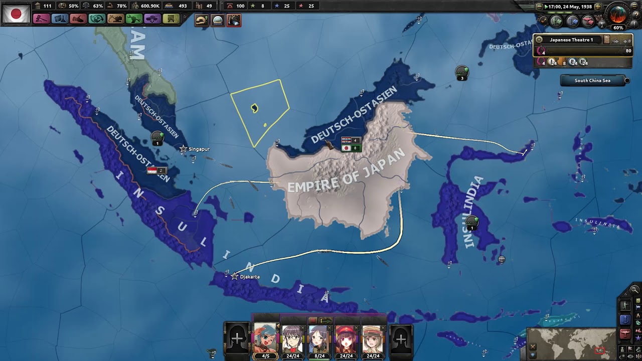 HOI4: Kaiserreich - Japan #5 - The Japanese East Indies - YouTube