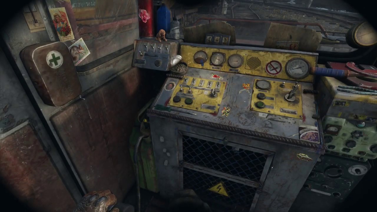 Metro Exodus Drive the Rail Car - YouTube