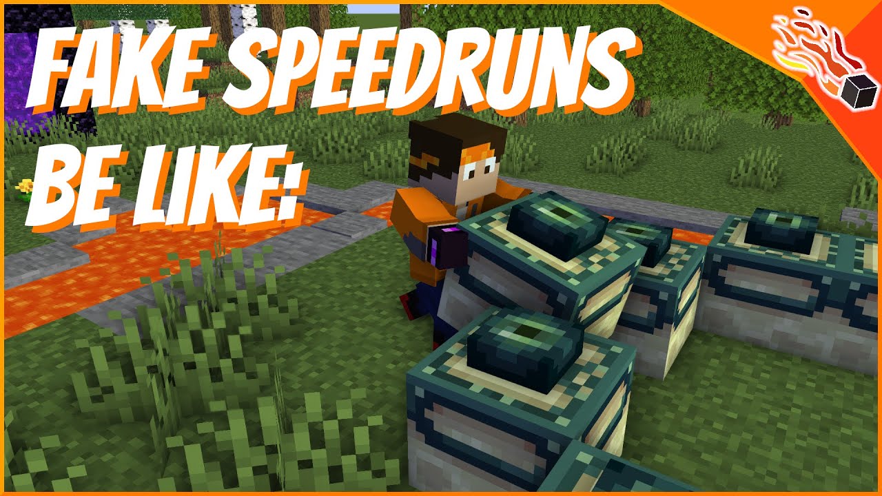 Fake Speedruns be like: - "Legit" Speedrun Datapack Showcase - YouTube