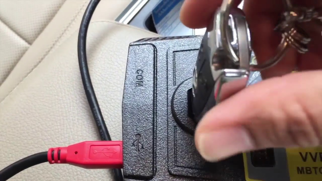 How to use VVDI MB Tool Program Benz W166 Key? - YouTube