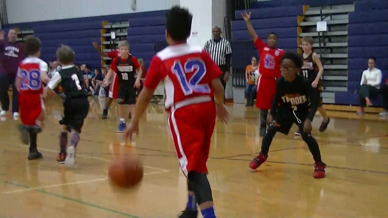 Gba Basketball 4th grade tournament Coach Conti 2016 - YouTube