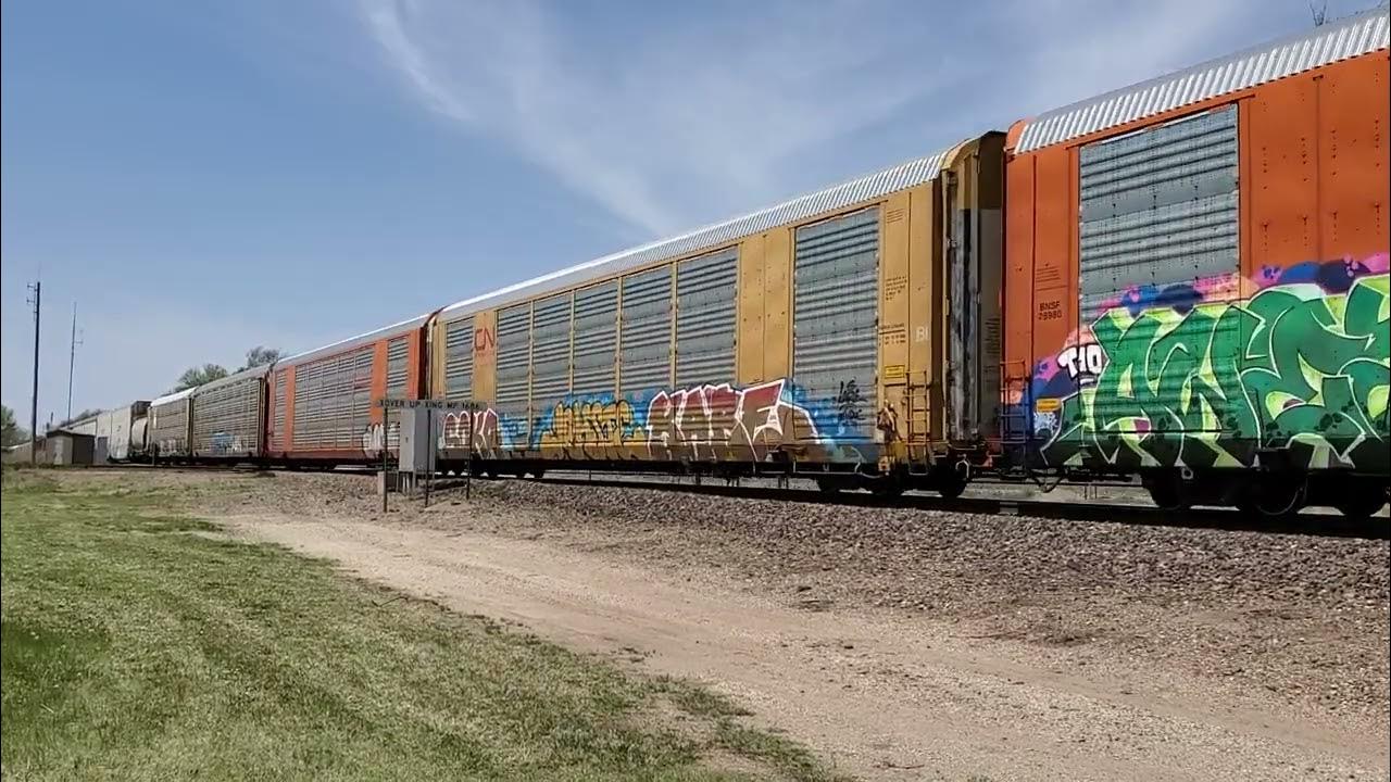 BNSF 6215 EAST. 4/27/22...12:45pm. Wedel Acres in Peabody Kansas. - YouTube