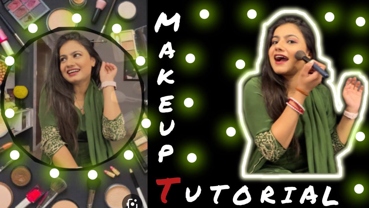 Self makeup tutorial ♥️ Basic makeup 🌸 Makeup in 10 minutes 🌹# ...