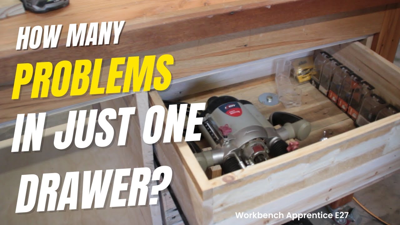 Pallet Wood Router Drawer | Why This Took So Much Longer - YouTube
