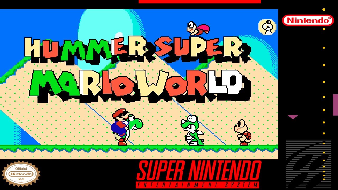 Hummer Super Mario World (Snes) - Full Gameplay - YouTube