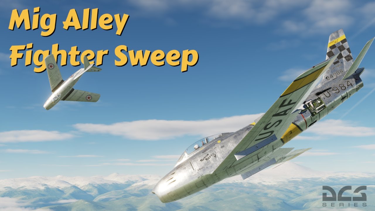DCS: F-86 Sabre - Second Fighter Sweep || Hunters Over the Yalu ...