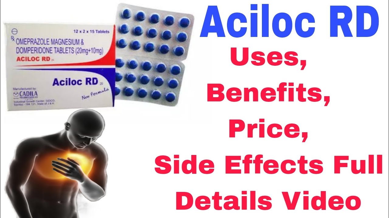 Aciloc RD Tablet Uses, Benefits, Price, Side Effects Full Details Video ...