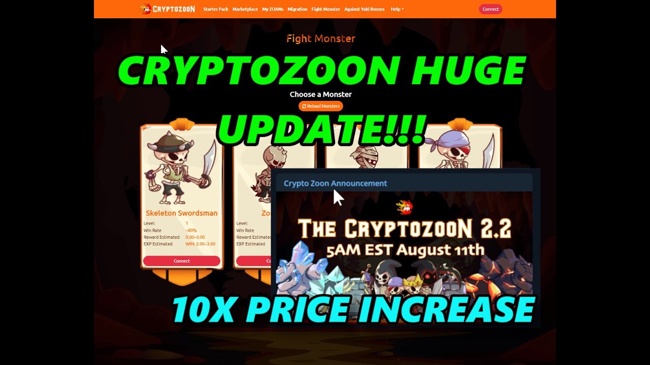 CRYPTOZOON V2.2 COULD INCREASE THE PRICE 10X - YouTube