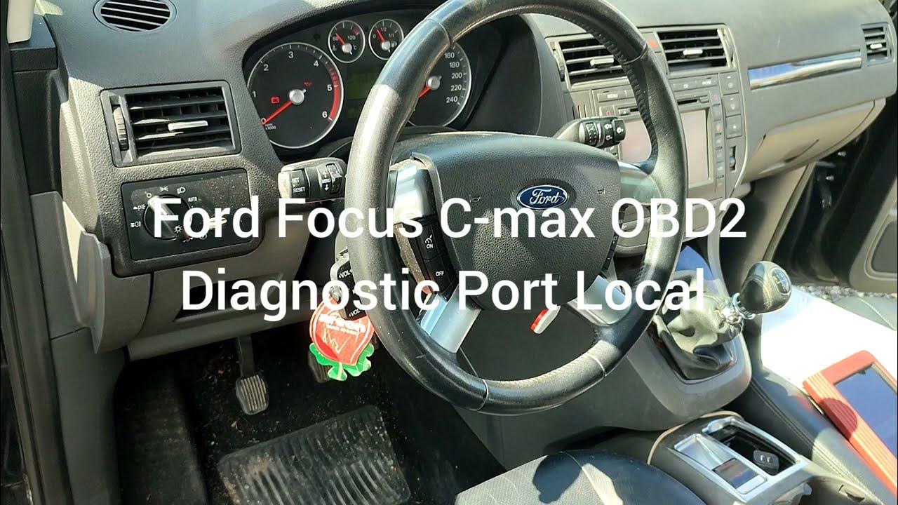 Ford Focus C-max OBD2 Diagnostic Port Local - YouTube