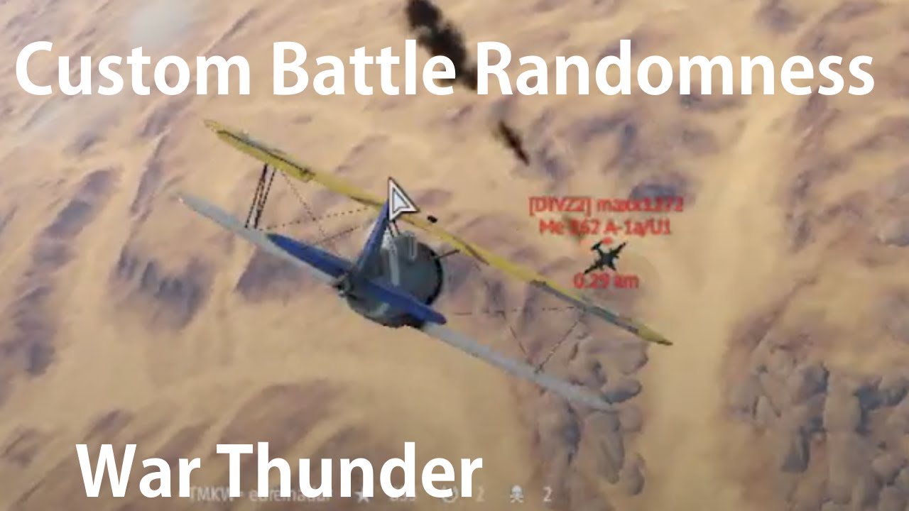 Random War Thunder Custom Match Moments 1 - YouTube