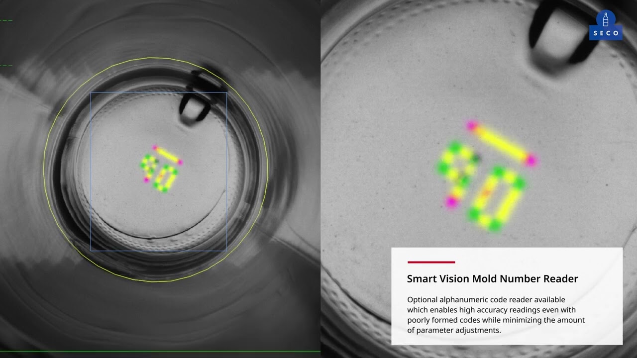 [신성엔지니어링] Emhart 검사기 FleXinspect B & C whole line - YouTube