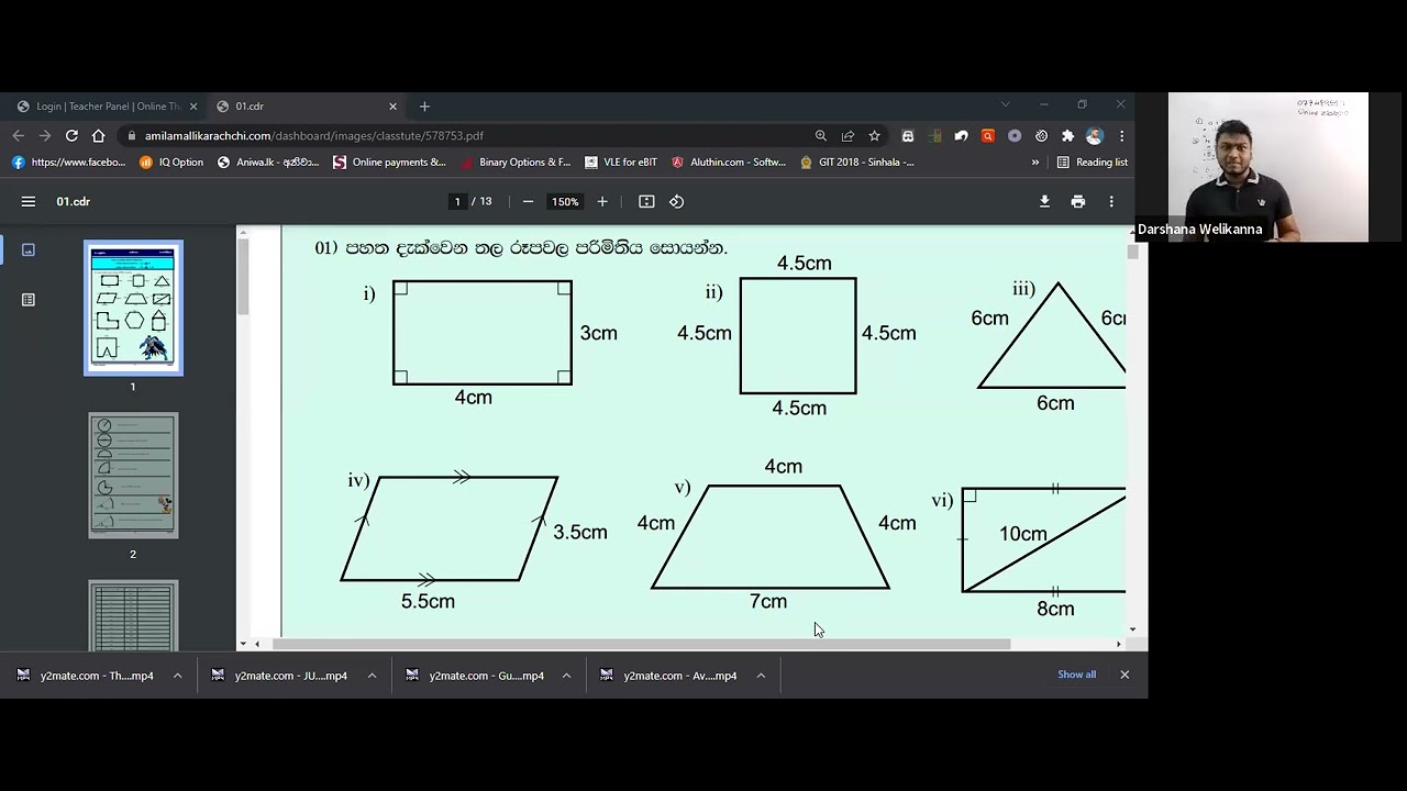 2022 - 03 - 21 | Grade 10 | Homework pack Class | Mathematics - YouTube