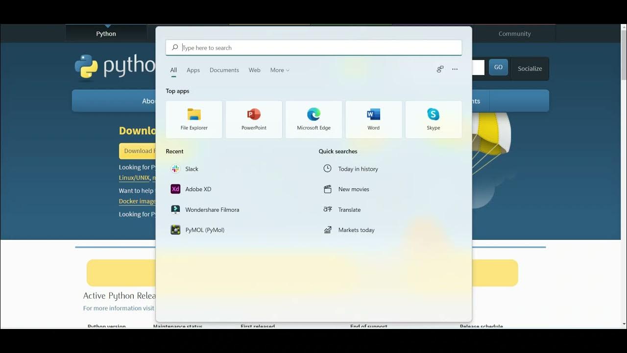 How to install Python ? - YouTube