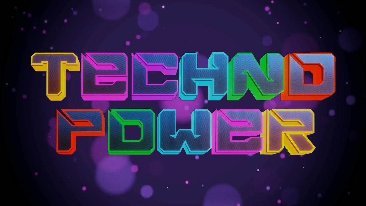 Animação da Logo da Série Techno Power 👀 - YouTube