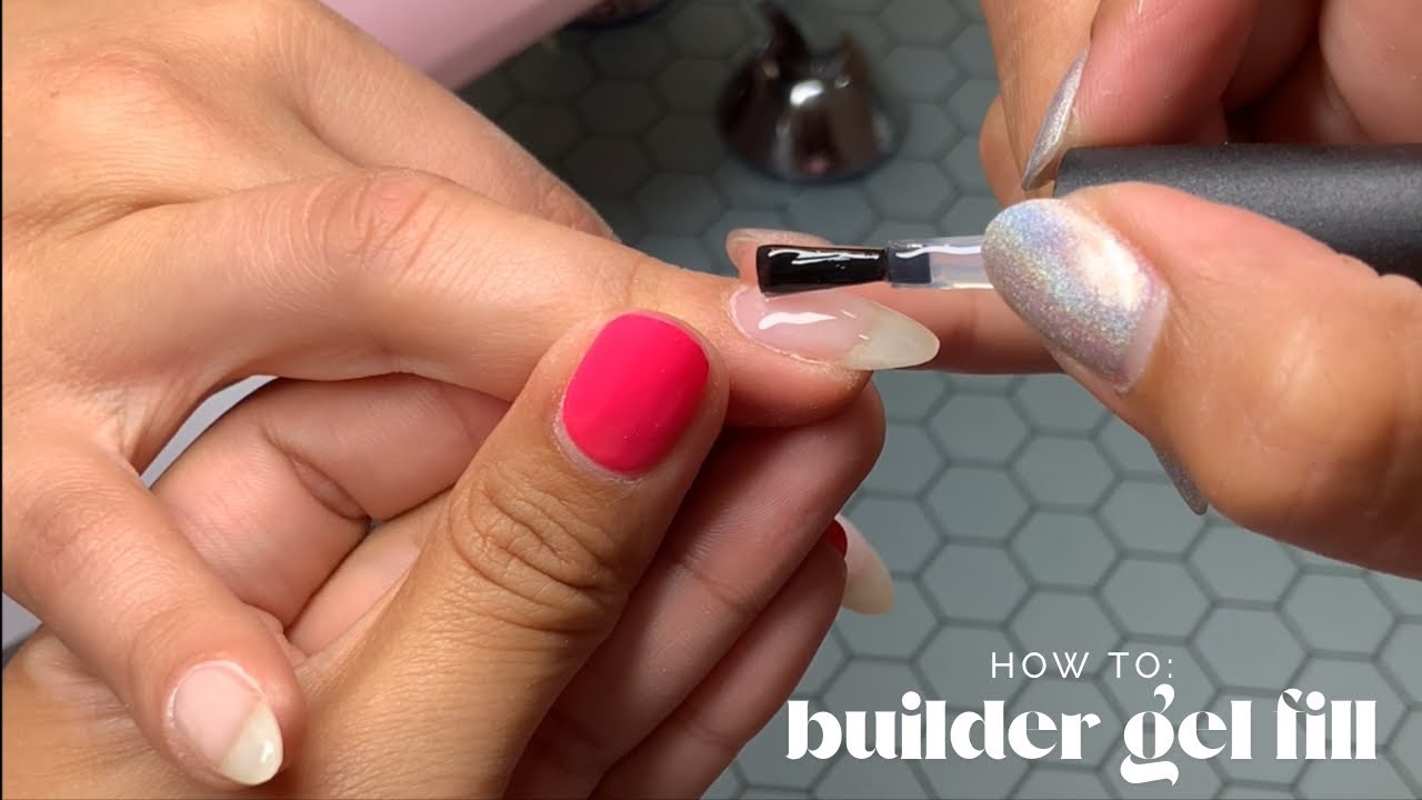 Builder gel fill | step by step | part 1 - YouTube