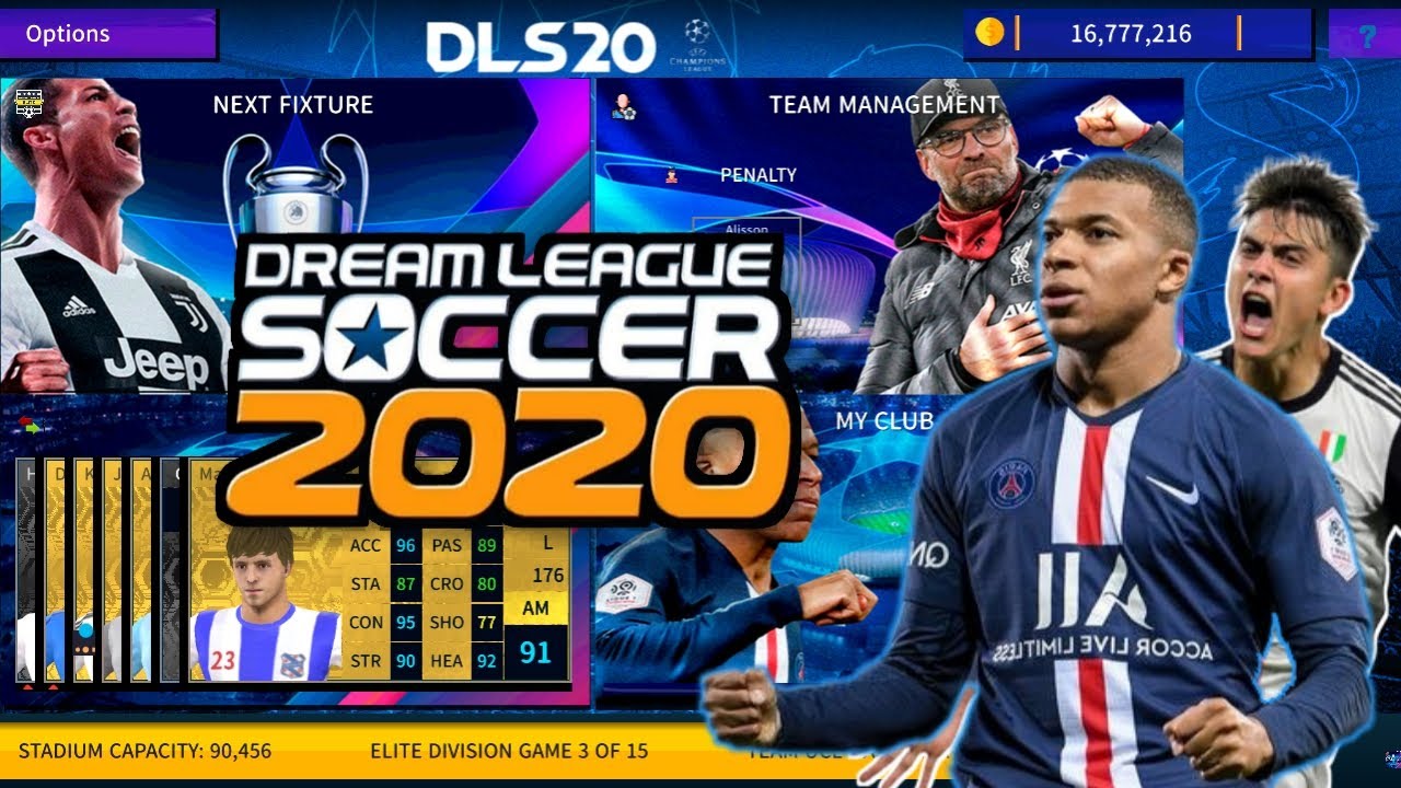 DLS 2020 UEFA Champions League 2020 Edition Android Offline & Online ...