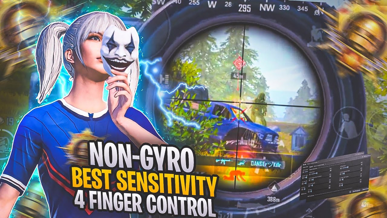 3.1 !!🔥BEST NON-GYRO SENSITIVITY CODE + 4 FINGER CONTROL SETTINGS ...