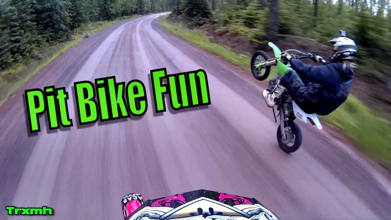 Pit Bike Fun YCF 150 & Stomp 140 - YouTube