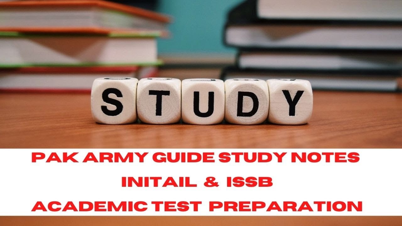 Lady Cadet Course Notes For Academic Test - YouTube