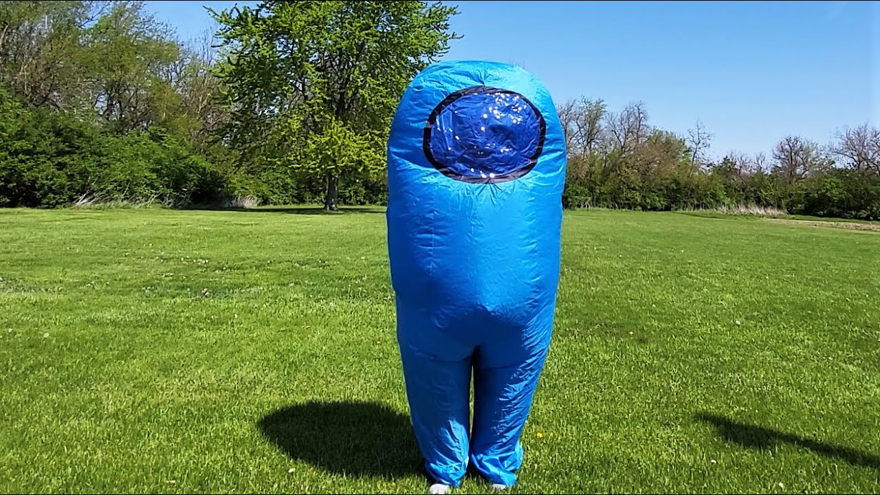 SUCH A FUN AMONG US COSTUME!! - YouTube