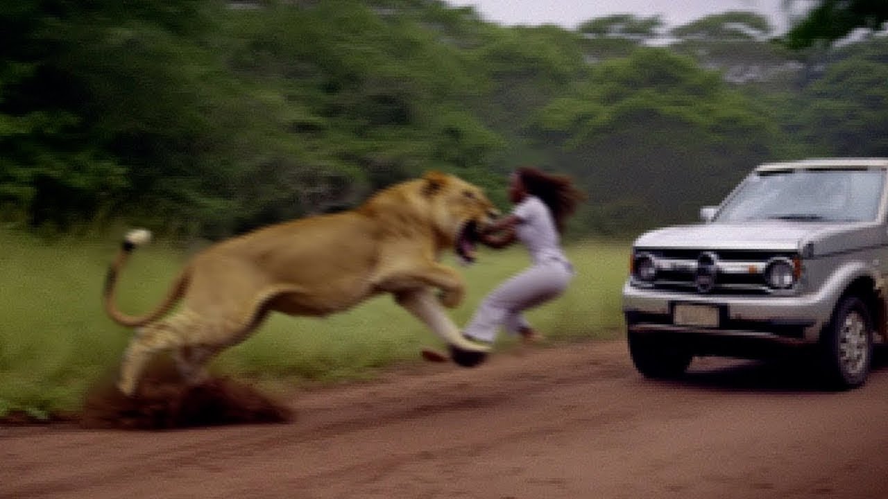 10 ATAQUES DE ANIMALES A HUMANOS CAPTADOS POR CÁMARAS - YouTube