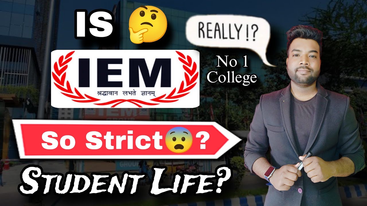 🤔Is IEM College so Strict? Student Life, Attendance, Study Pressure😭 ...