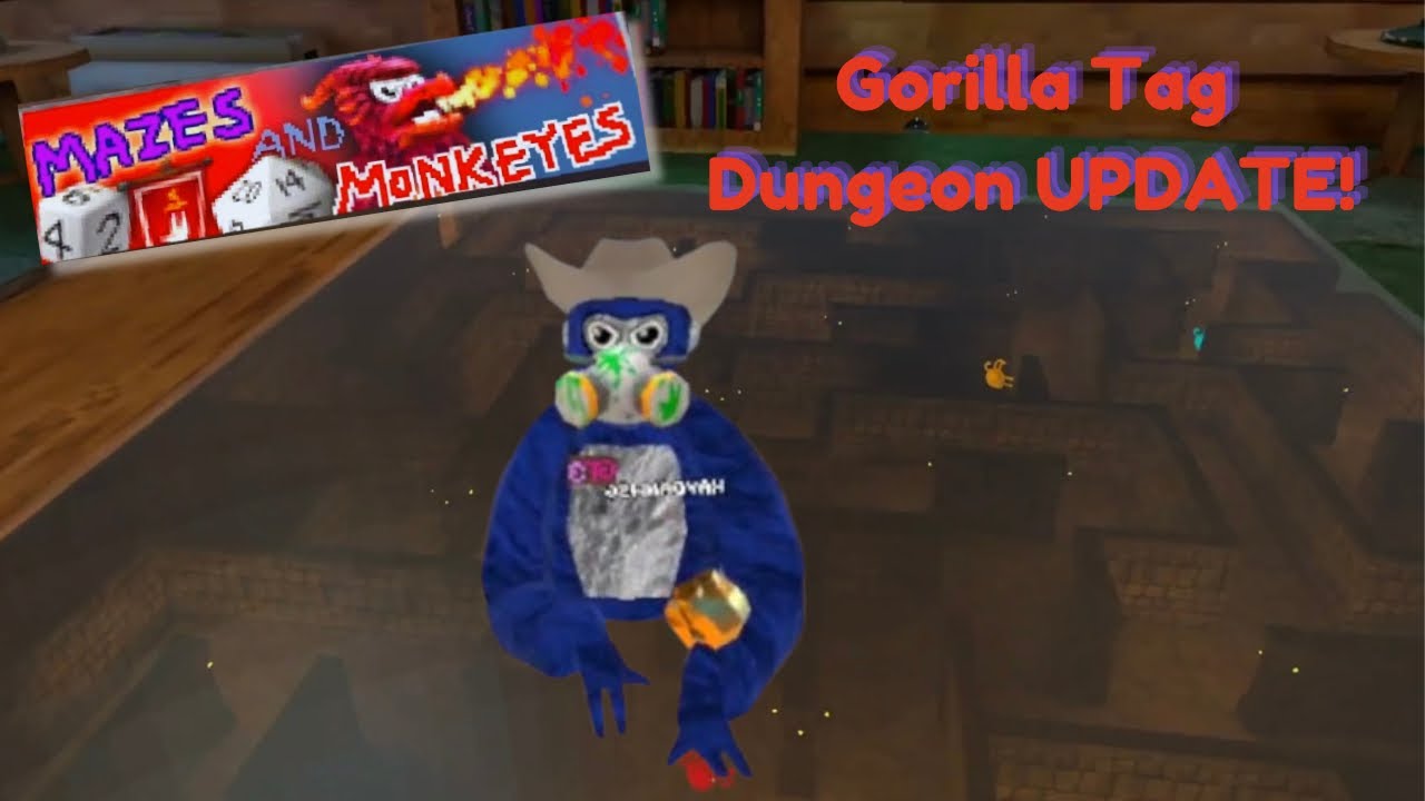 Gorilla Tag DUNGEONS UPDATE!! *Cool* - YouTube