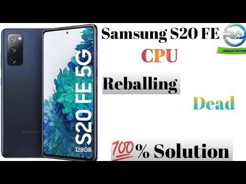 Samsung S20FE 5G Dead CPU Reballing 💯% Solution step by step how to fix #cpu #repair #iphone ...