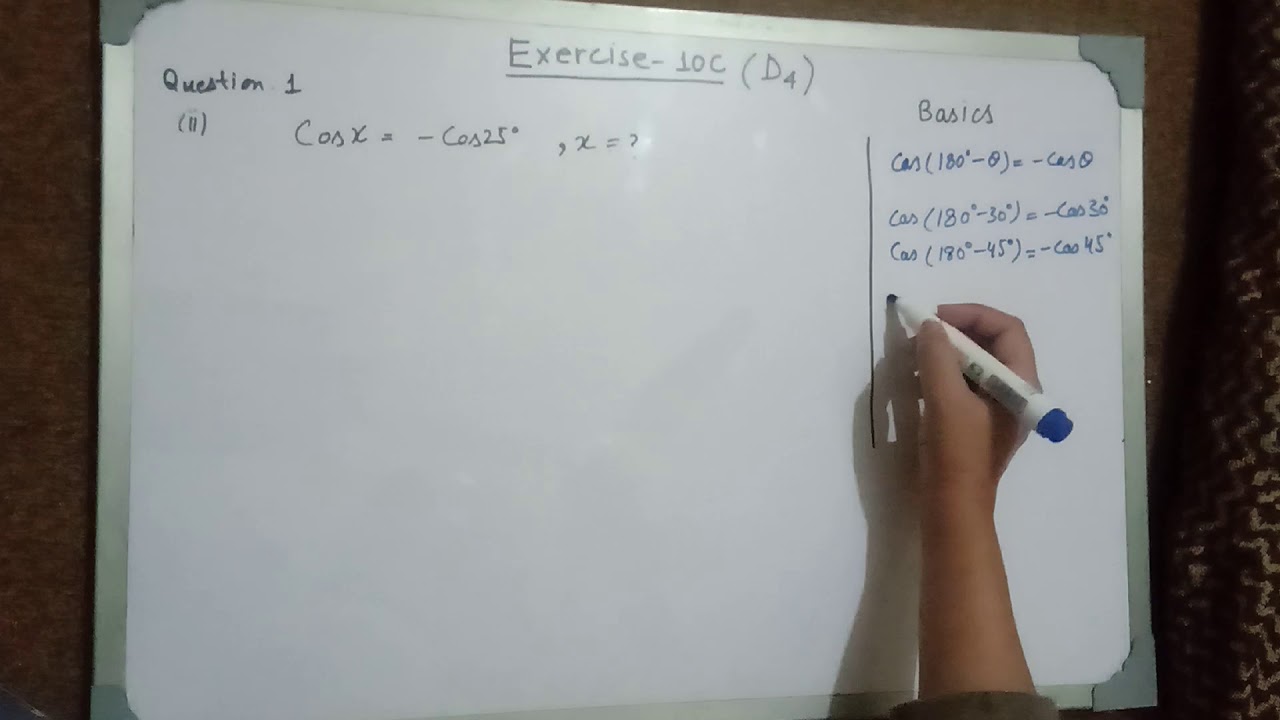 Q.1(ii), Exercise-10C, O levels math D4 - YouTube