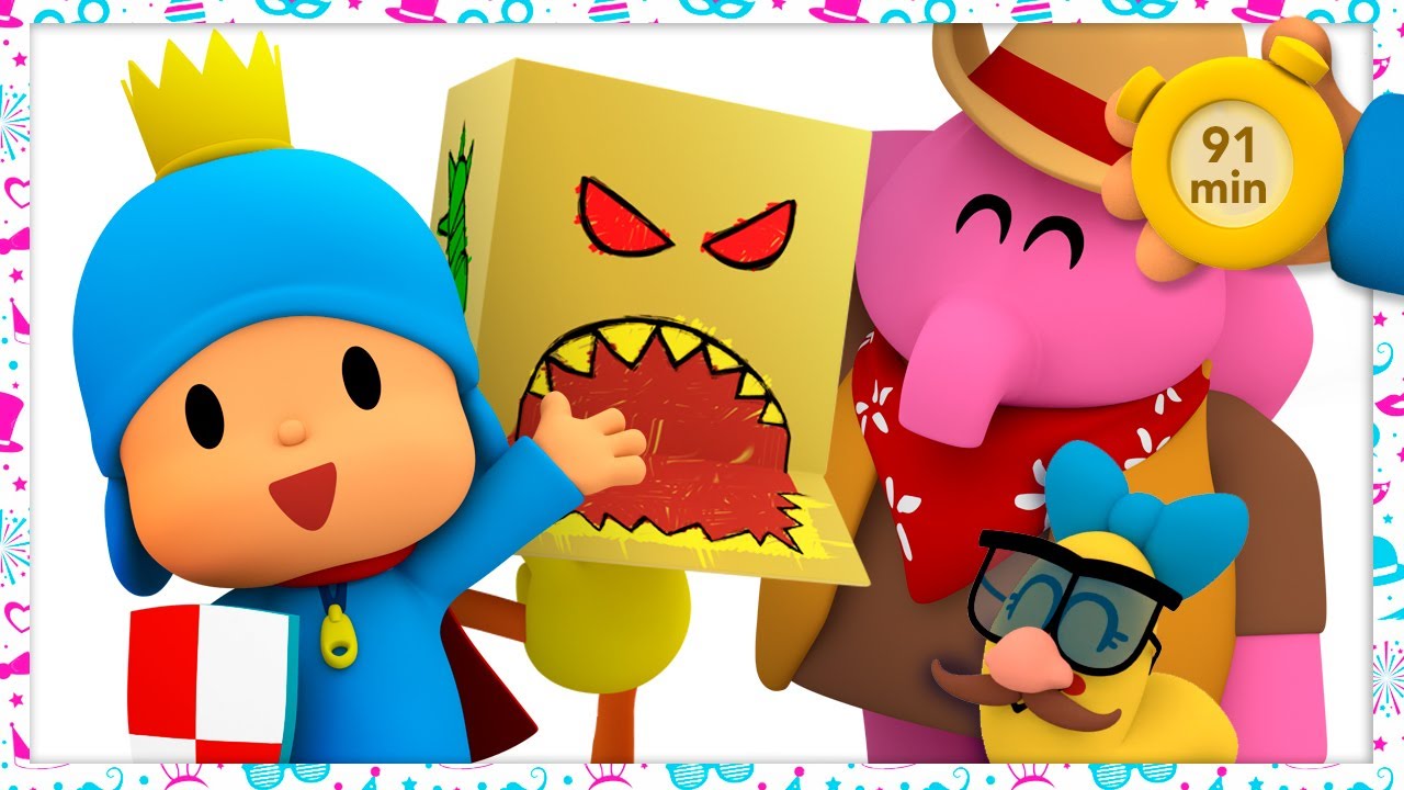 🎭 POCOYO AND NINA - It's Carnival Time [91 min] ANIMATED CARTOON for ...