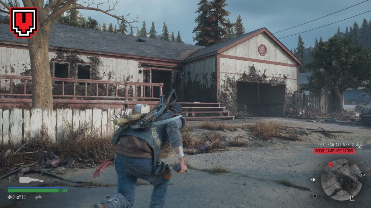 DAYS GONE: Rogue Camp Infestation (Hard) // Walkthrough gameplay #61 ...