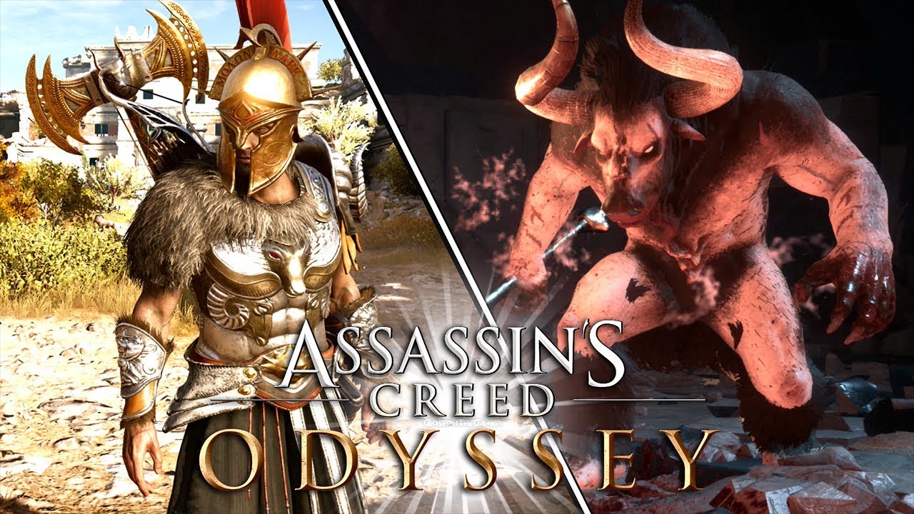 IL MINOTAURO di CRETA e il MITO del LABIRINTO! Assassin's Creed Odyssey ...