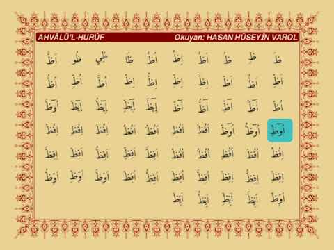 Hasan Hüseyin Varol Tashih-i Huruf dersleri 3. 22- Zı harfi