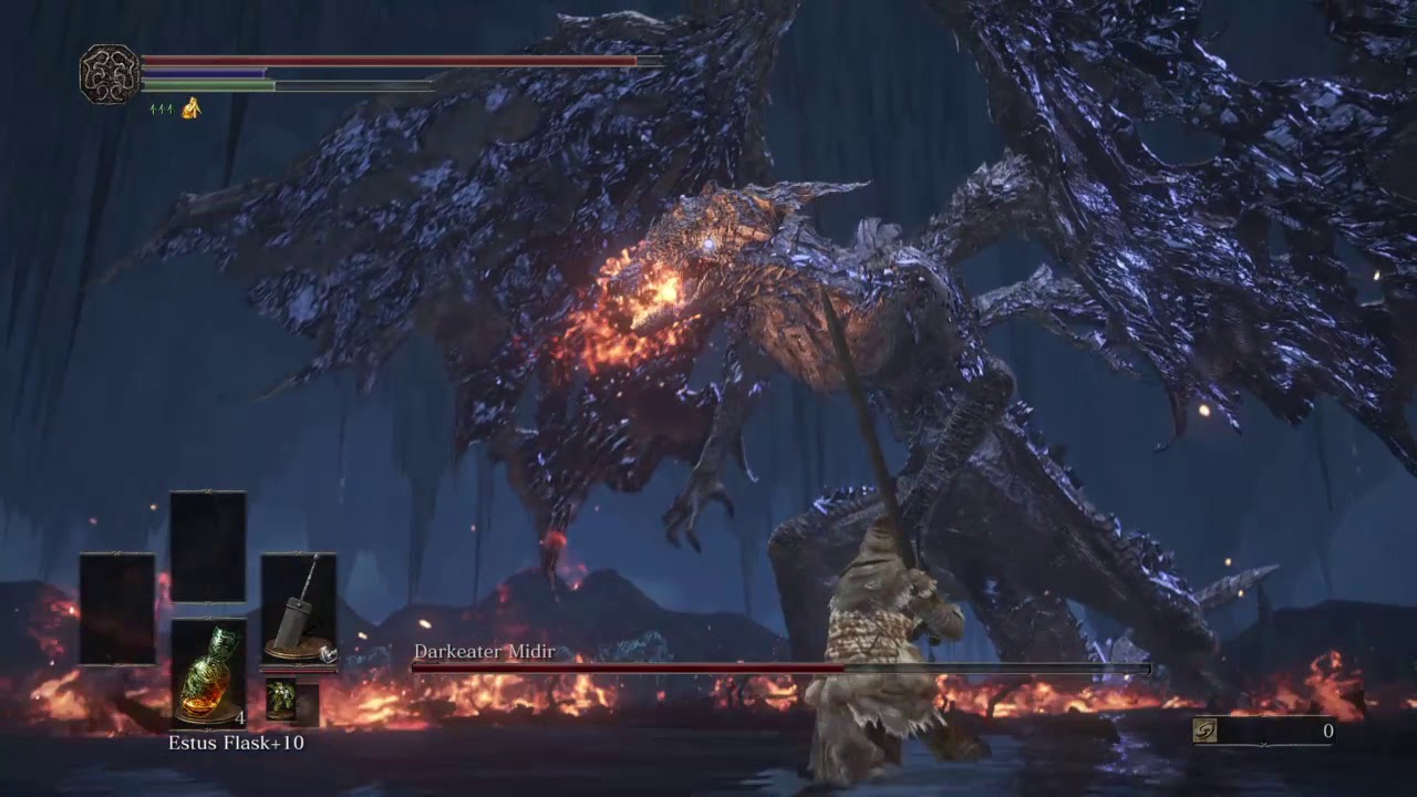 Midir boss fight - YouTube
