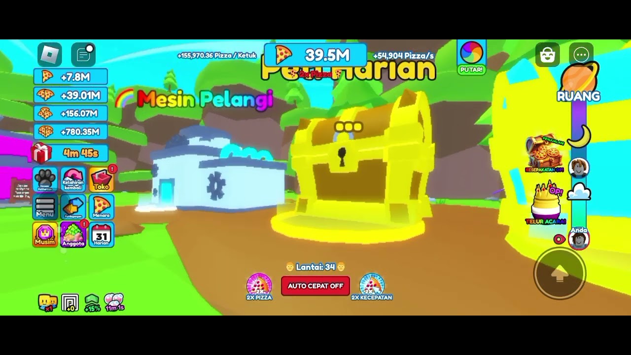 Membuat Menara Pizza Tertinggi Di Dunia Roblox #roblokindonesia # ...