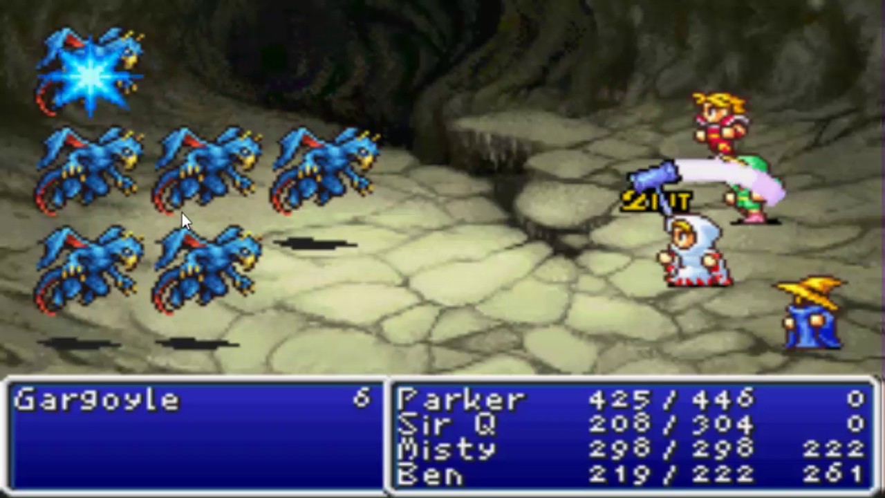 Final Fantasy 1- Earth Crystal Part 1- Vampire - YouTube