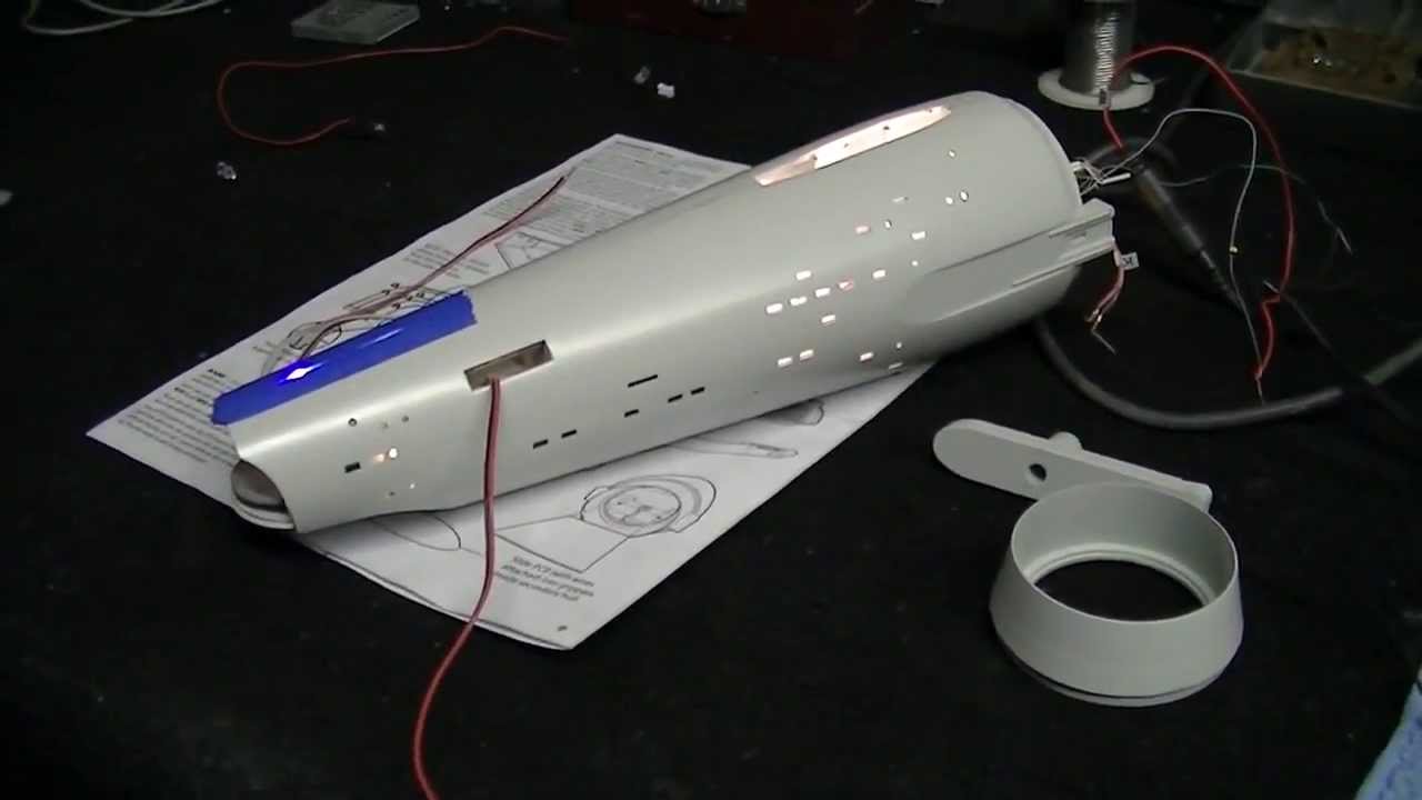 Polar Lights 1/350 Scale TOS Enterprise Buildup PT 5 Painting The ...